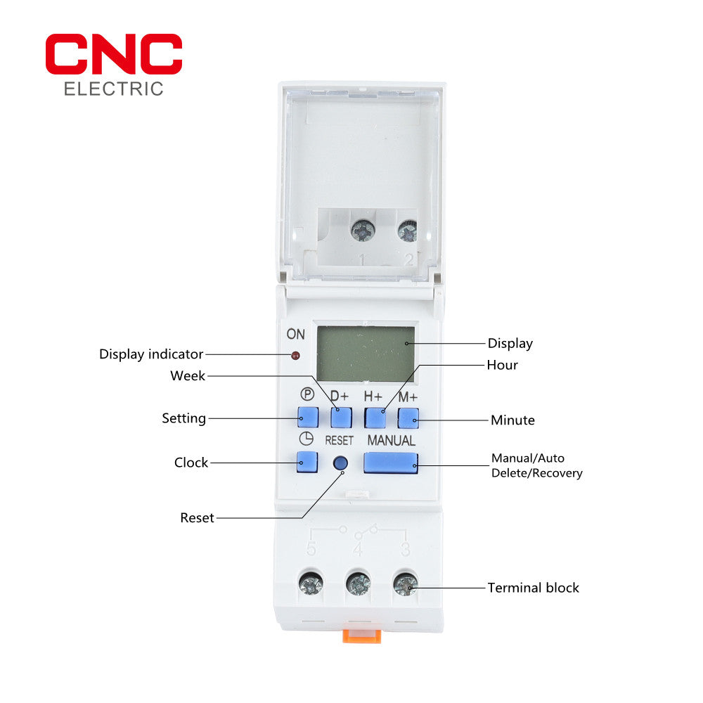 CNC TP8A16 Relay Timer Control 16A 30A